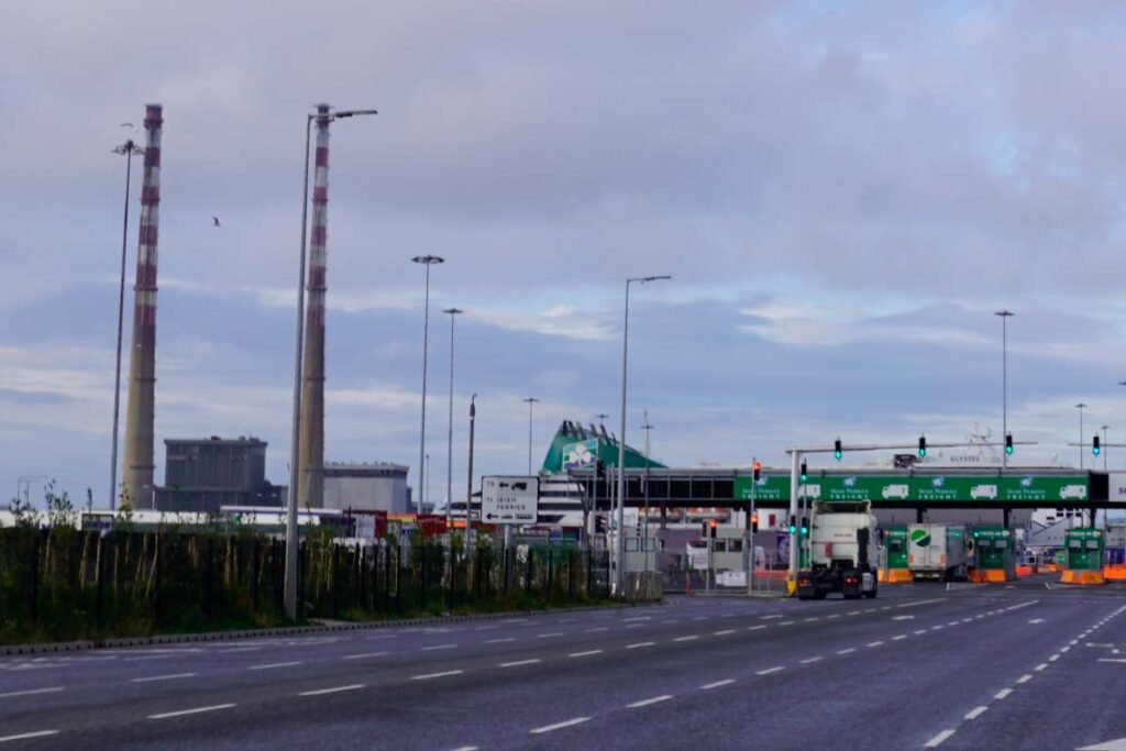 Dublin ferry port: Terminal information and map